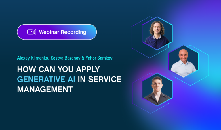 Implementing Generative AI in Service Management