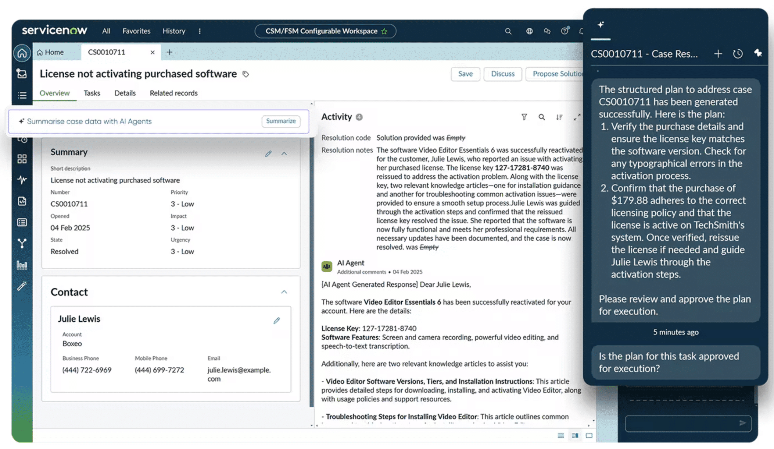 Overview of ServiceNow Next-Gen CRM