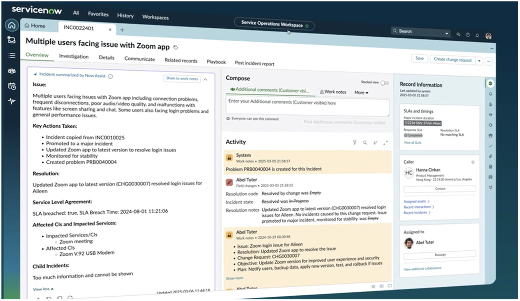 Top ServiceNow Modules Transformed by AI in 2025