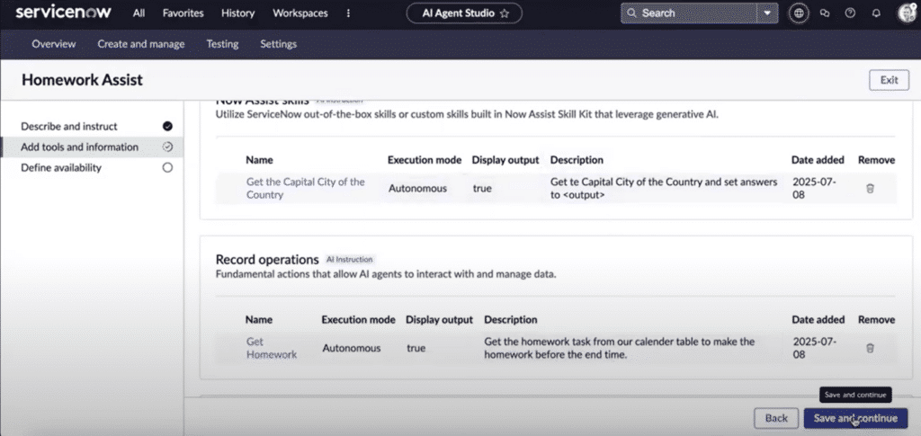 Creating Your First AI Agent in ServiceNow