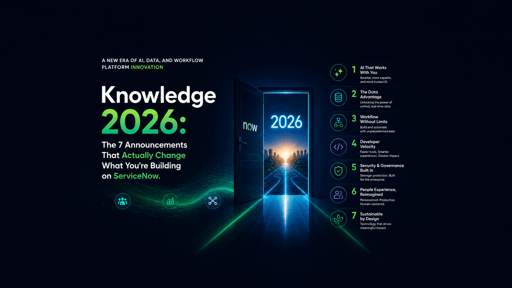 Knowledge 2026: The 7 ServiceNow Announcements Changing AI